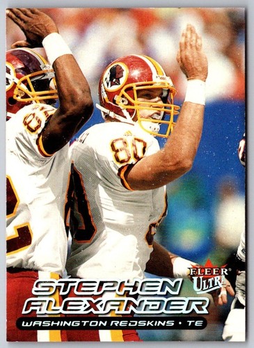 2000 Ultra Stephen Alexander #37 Washington Redskins Football Card | eBay
