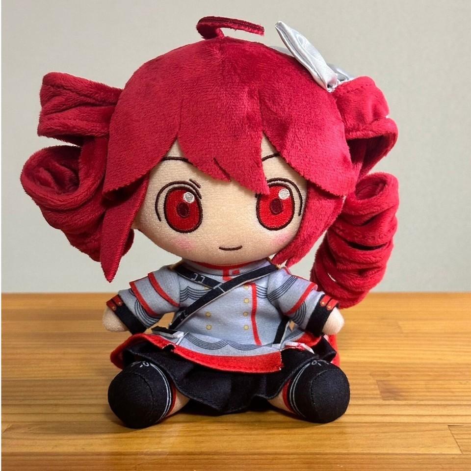 Kasane Teto Sitting Osuwari Big Plush Doll Virtual Singer Round One ...