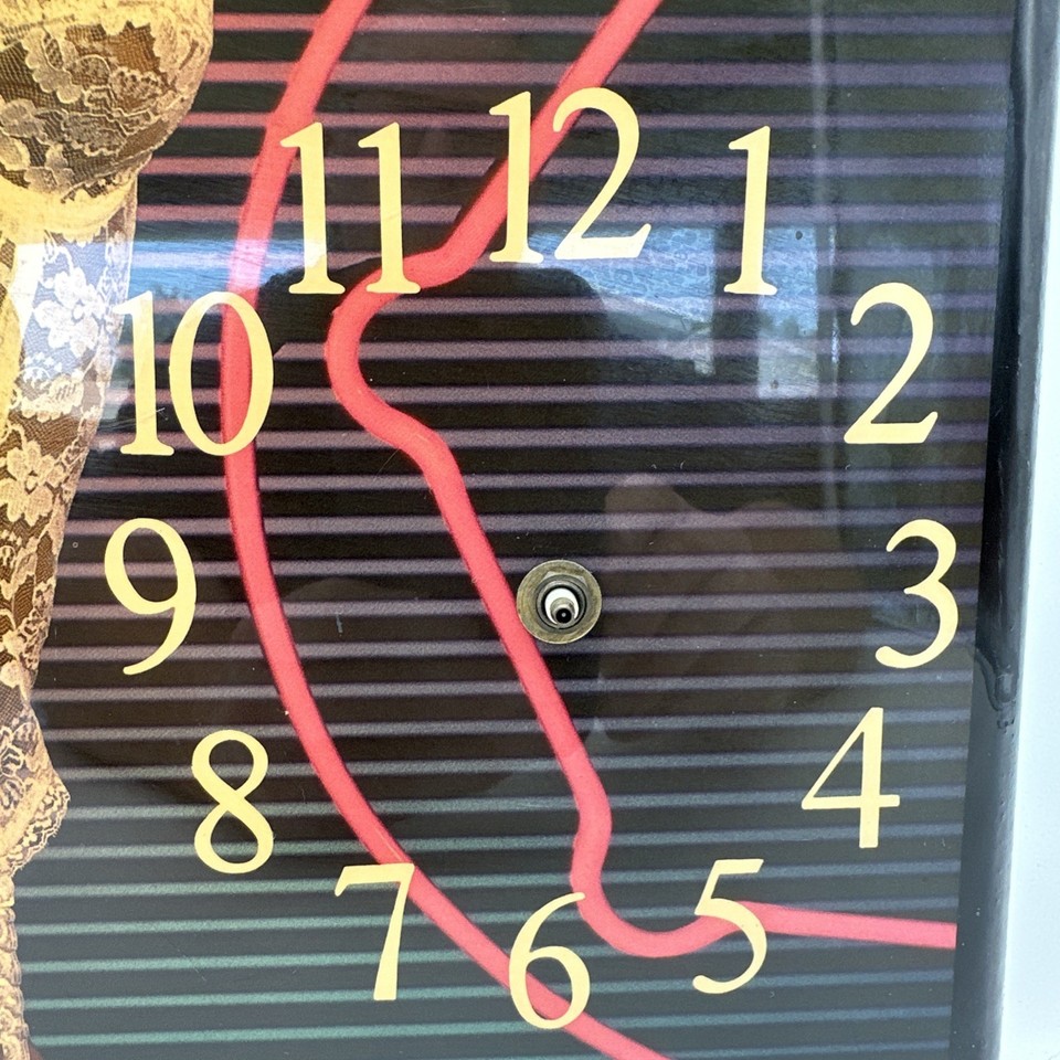 Snapon Tools Vintage Pinup Girl Clock Missing Clock Hands Normal Age ...