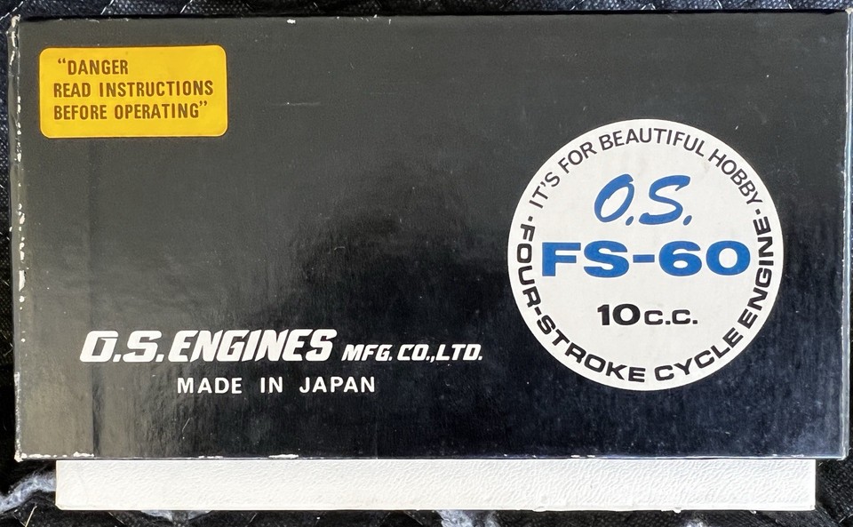 NEW! NOS! OS FS-60 Four Stroke Model Airplane Engine, In Box | eBay