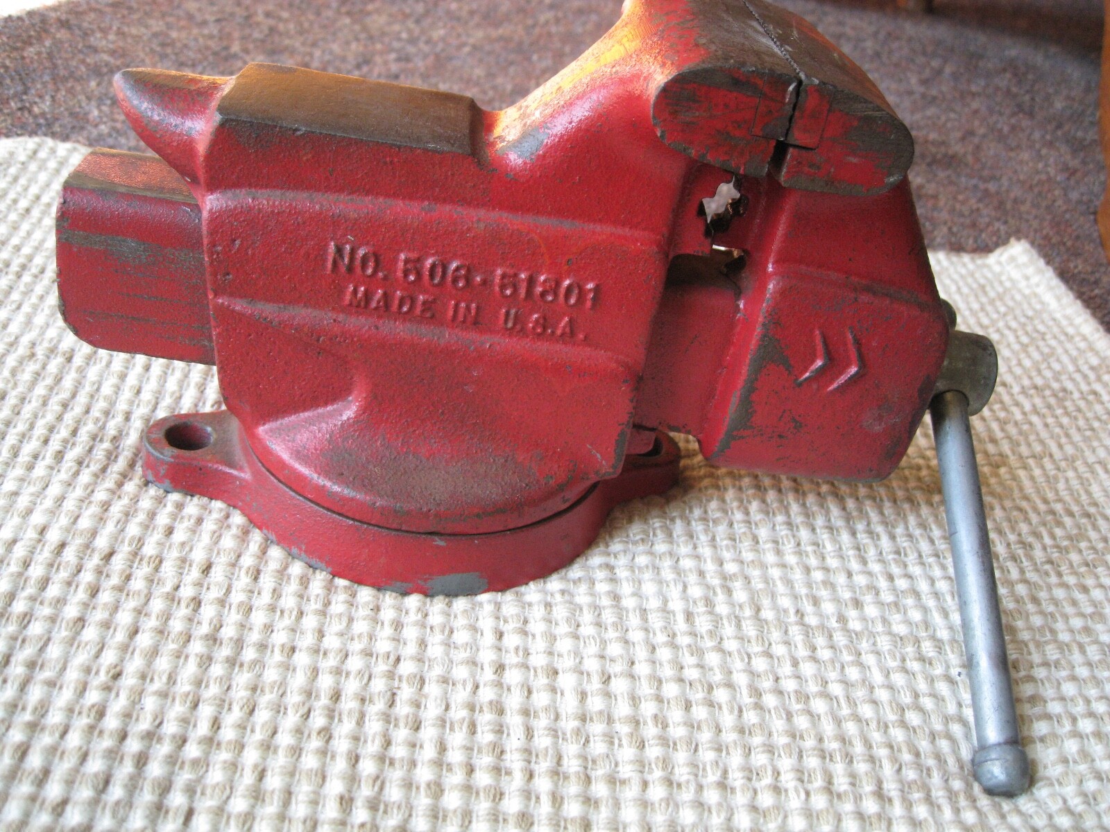 🇺🇸 👍 🔥 🛠️ craftsman bench vice 3 1/2 " 506 51801 🇺🇸 👍 USA 👍 🇺🇸 | eBay