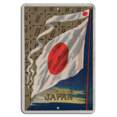 Vintage Japan Flag Art: Metal Sign Décor | eBay