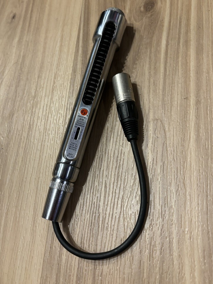 Vintage EV Electro Voice 676 Dynamic Cardioid Microphone W/ Pigtail | eBay