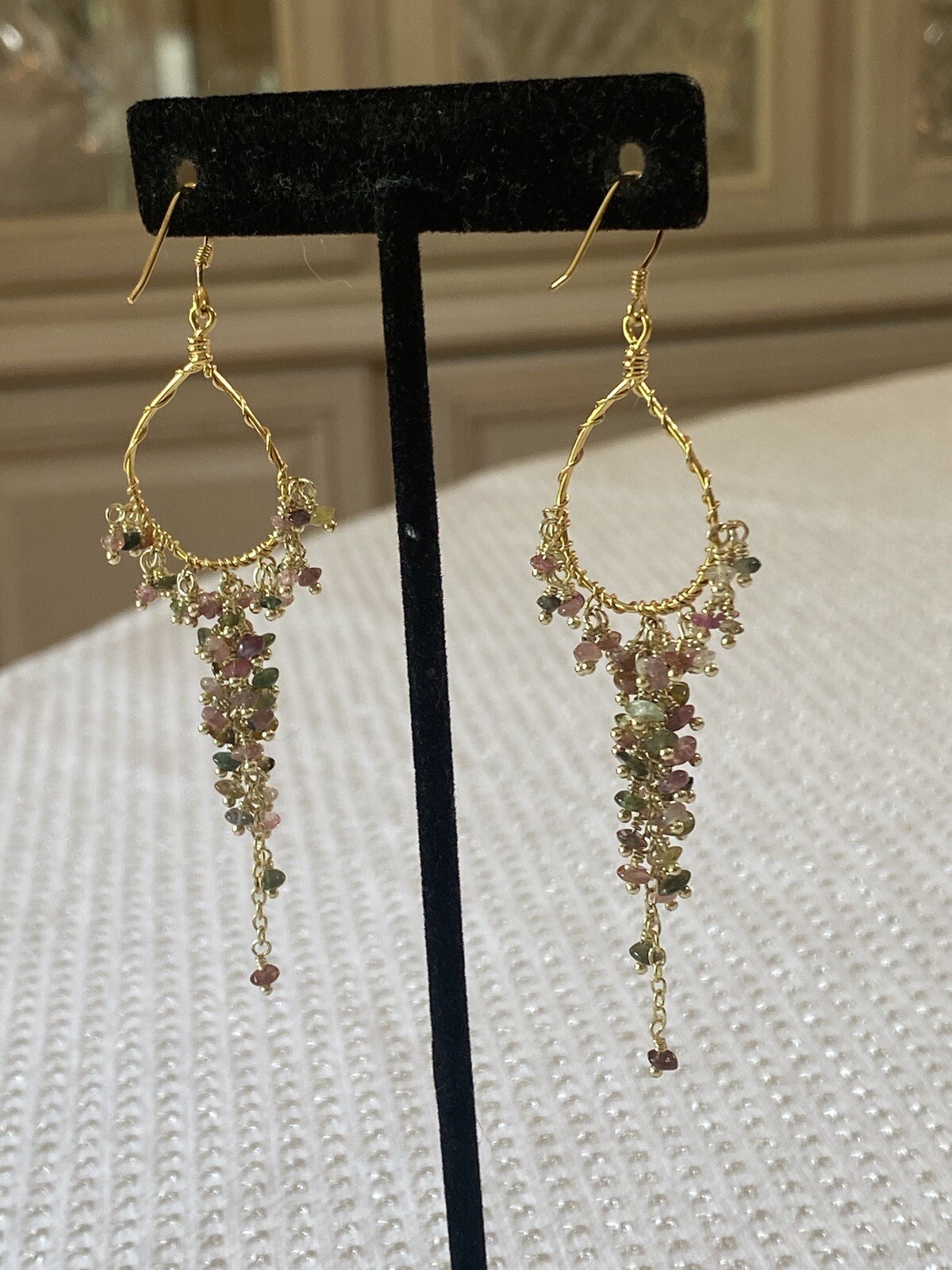 Rarities Carol Brodie Gold Vermeil Colors of Tourmali… - Gem