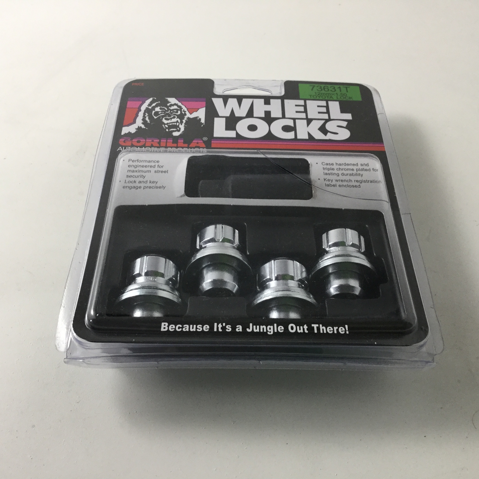 Gorilla Wheel Locks 12mm x 1.50 TOYOTA LOCK 73631T | eBay
