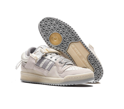 Adidas Bad Bunny Forum HQ2153 Cloud Benito Chalk White Men's Sneakers ...