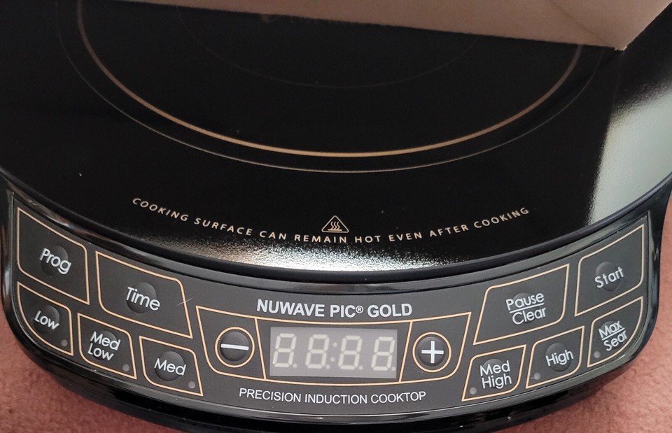 Nuwave Induction Model 30201 PIC GOLD w/ Cookbook, Guide & Dvd -NEW ...