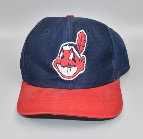 Cleveland Indians Logo 7 Vintage Adjustable Snapback Cap Hat | eBay