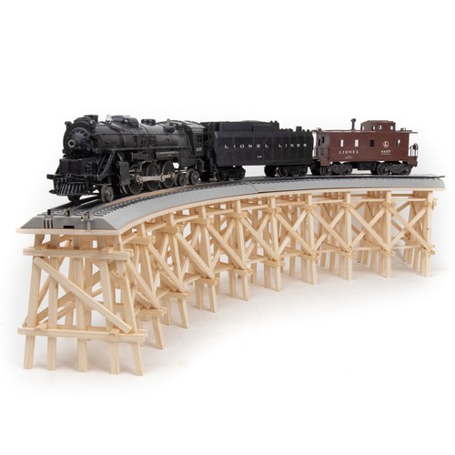O Gauge Model Railroad Curved Train Trestle Bridge For Lionel O36 ...