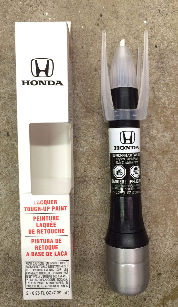 Genuine OEM Honda Touch Up Paint Pen - NH-731P Crystal Black Pearl | eBay