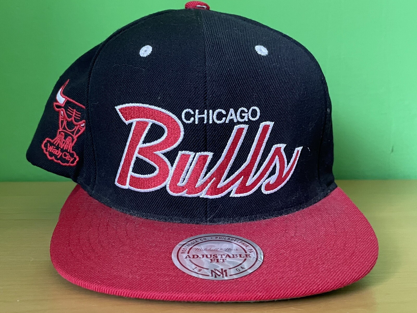 Mitchell Ness CHICAGO BULLS Kappe BASE CAP aIr SNAP Mütze NBA Jordan ...