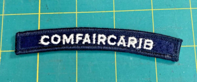 US NAVY UID SHOULDER PATCH FOR COMMANDER FLEET AIR CARIBBEAN. | eBay