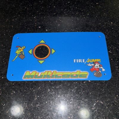 Multicade Arcade Control Panel Overlay New Old Stock 4.75” X 8 7/8” CPO ...