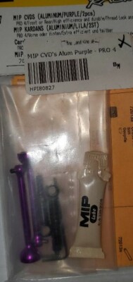 HPI 80827 MIP CVDs (Aluminum/Purple/2pcs) Pro 4 (Front Or Rear) | eBay