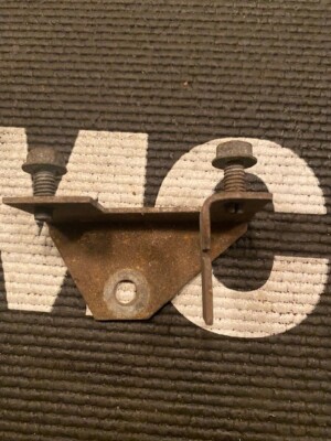70 - 74 AMC AMX JAVELIN IGNITION COIL MOUNTING BRACKET WITH MOUNTING ...