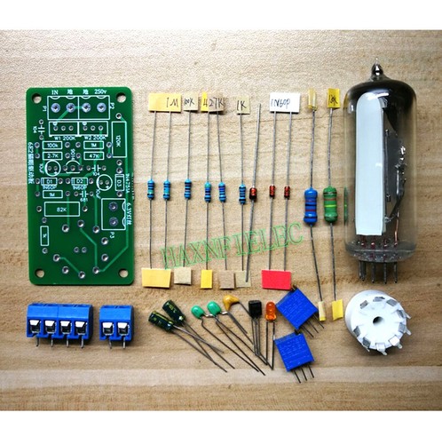 6E2 Magic Eye Electron Tube Driver Board Kits VU Audio Volume Level ...