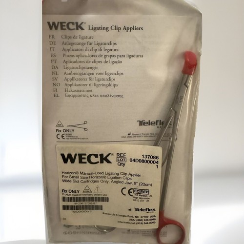 137086 WECK Horizon Manual-Load Ligating Clip Applier | eBay