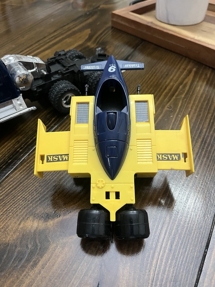 Goliath MASK Vehicle 1987 Kenner Transport F1 Race Car Jet M.A.S.K ...