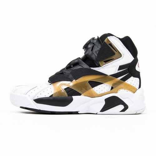 Puma Disc System Weapon OG White Black Gold Mid Sneaker Shoe Trainer | eBay