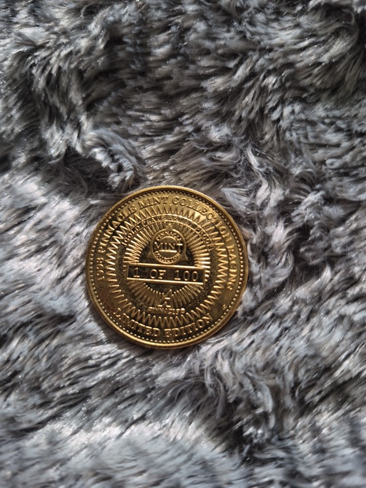 Jeff Gordon Winston Million Gold Plated Coin 1 Out Of 100 | eBay