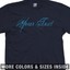 Custom Distressed Script Shirt - Personalized Your Text - More Sizes ...