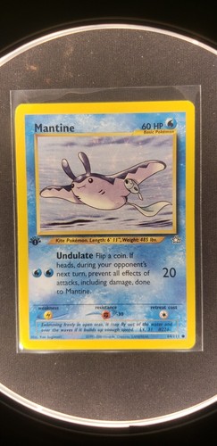 Pokémon TCG Mantine Neo Genesis 64 Regular 1st Edition Common | eBay UK