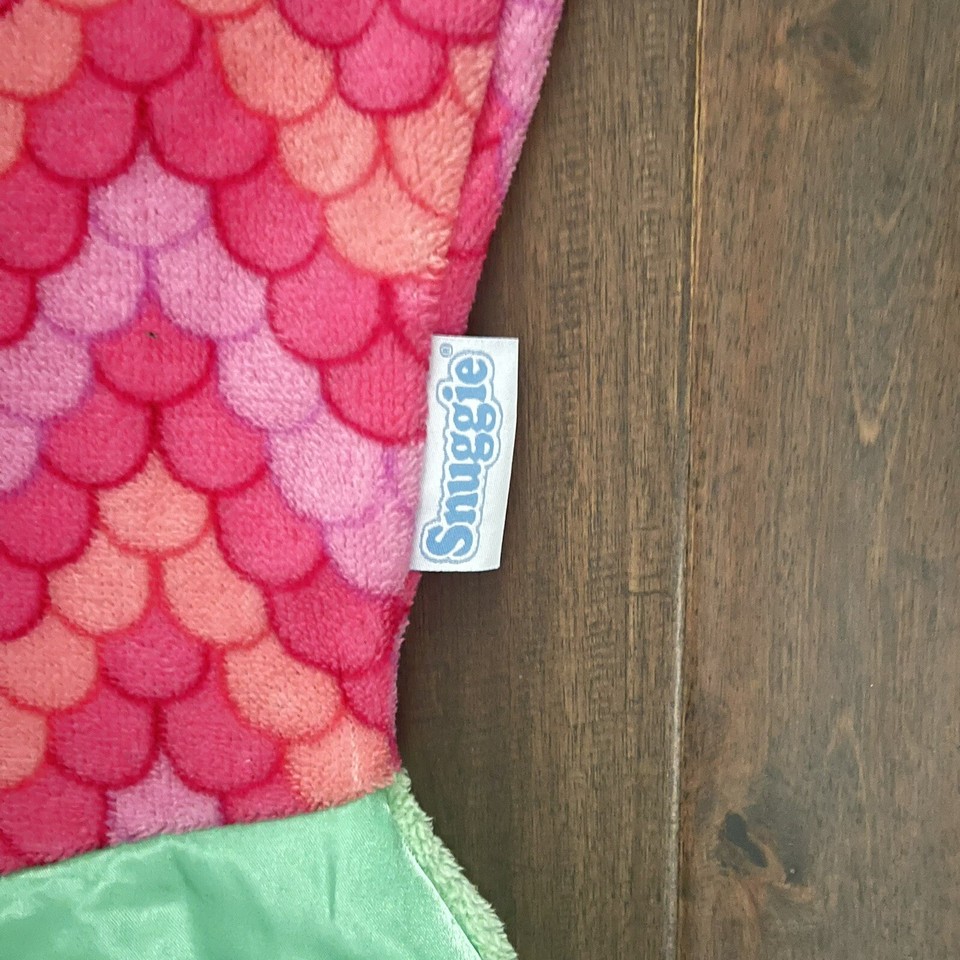 Mermaid Tail Snuggie Pink & Green | eBay