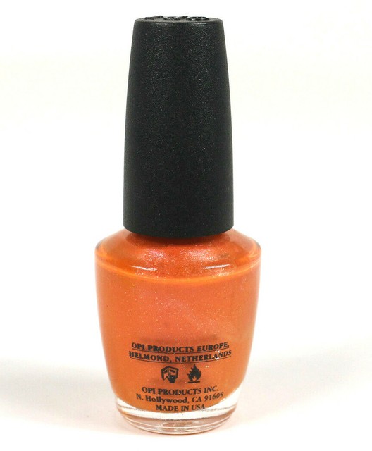 OPI Naples Syrup NL I29 Italian Collection Nail Polish RARE & HTF Black ...