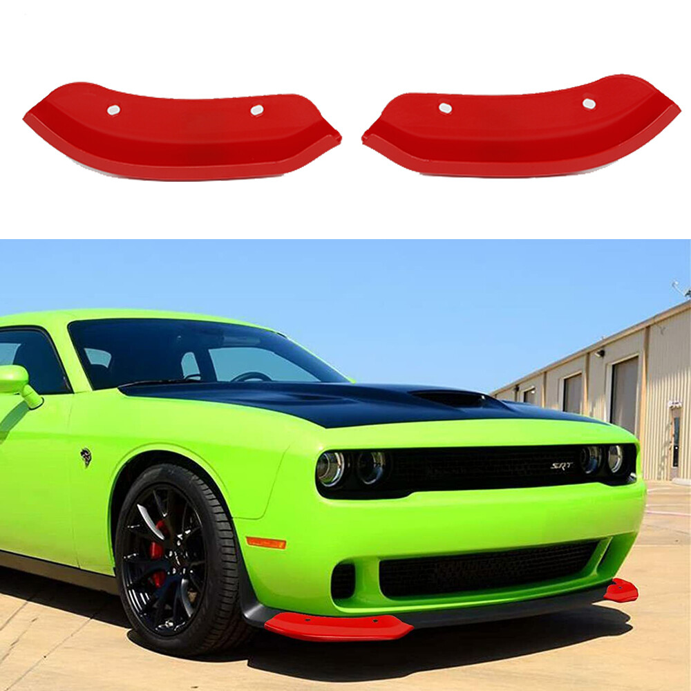 Front Bumper Lip Protector Cover for Dodge Challenger SRT Hellcat 2015 ...