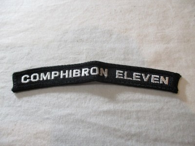 US Navy Commander Amphibious Squadron COMPHIBRON Eleven UIM Rocker Tab ...