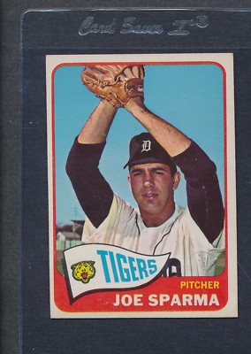 1965 Topps #587 Joe Sparma Tigers EX *5751 | eBay