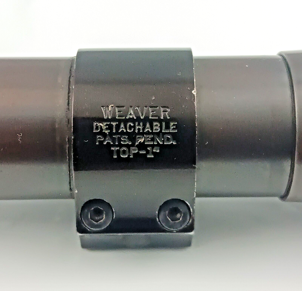 Vintage Unertl Hawk 4x Rifle Scope with 1" Weaver Mounts | eBay