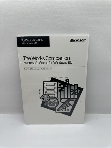 MICROSOFT The WORKS Companion Works For Windows 95 | eBay