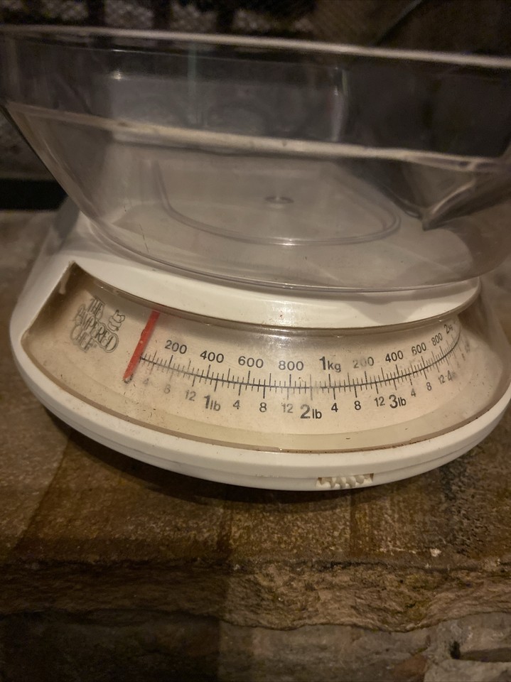 Vintage 1994 Slimline Food Scale by "The Pampered Chef" Kitchen Tool ...