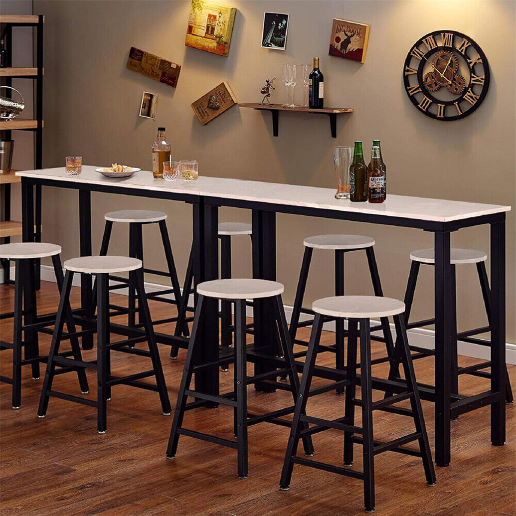 Heavy Duty Bar Table 120 Long Pub Table Rectangular Marble Kitchen ...