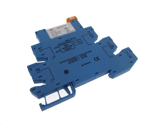 24DC 6A@250V Din Rail Mount Power Signal Relay NC NO Ultra slim | eBay