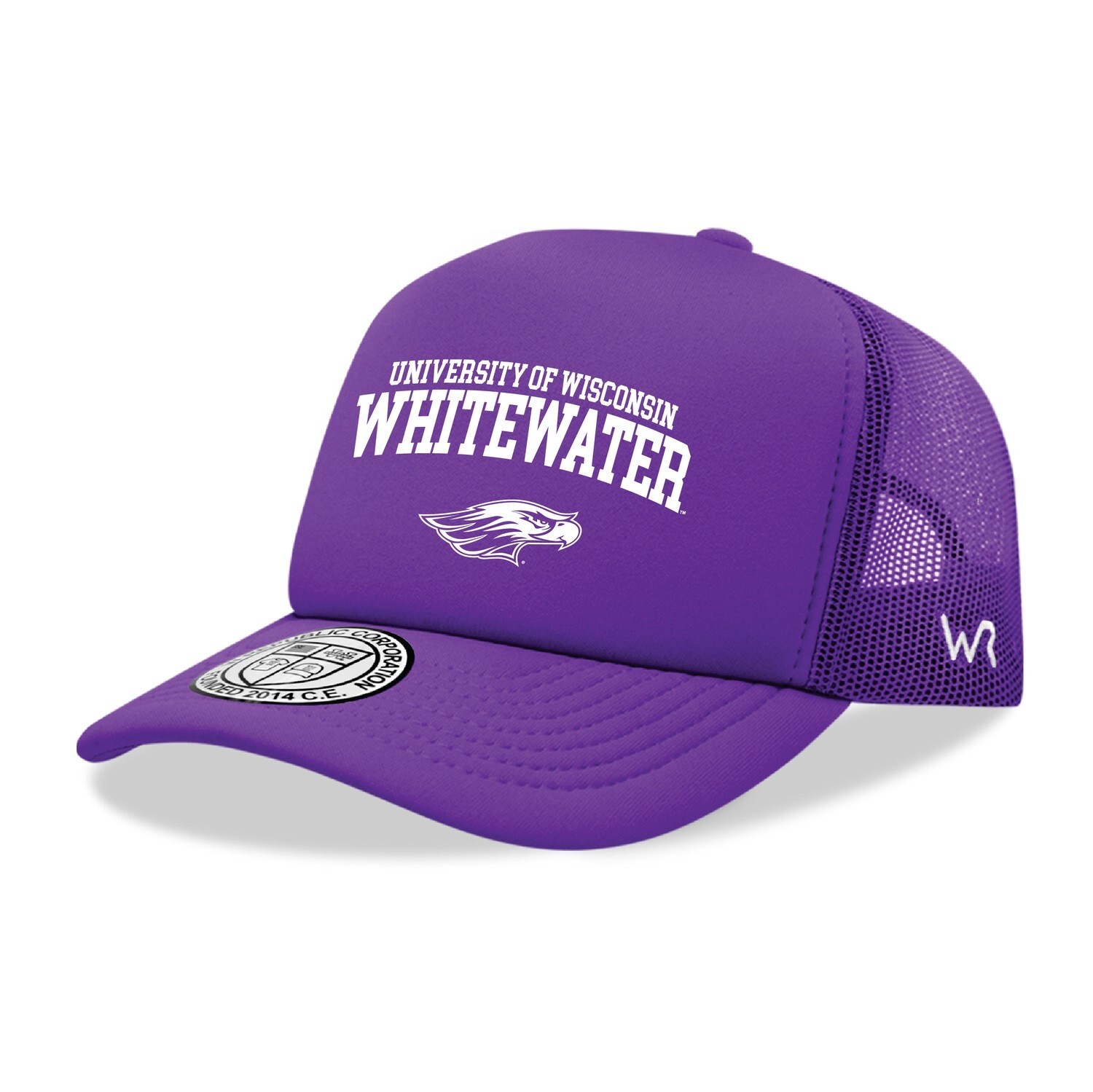 University of Wisconsin Whitewater Warhawks UWW Trucker Mesh Snapback ...