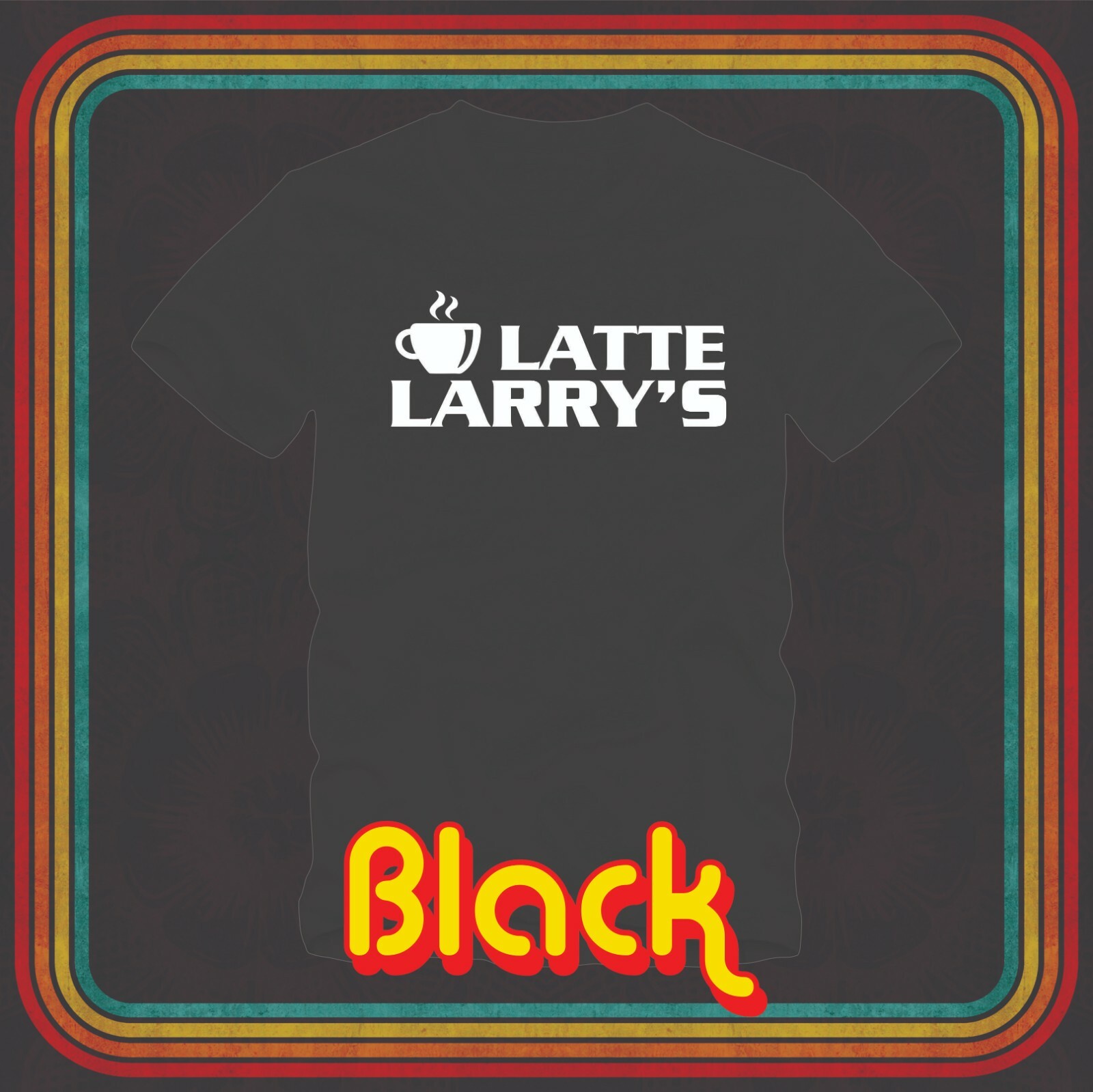 LATTE LARRY'S Logo T-Shirt inspired by Curb Your Enthusiasm - David ...