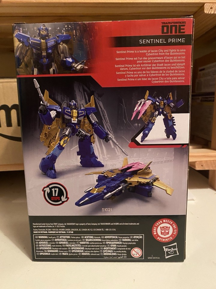 Transformers - TF One - Studio Series - SENTINEL PRIME - new/sealed ...