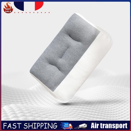 Polyester Ergonomic Pillow Reduce Pressure Neck Pillow for Men Women ...
