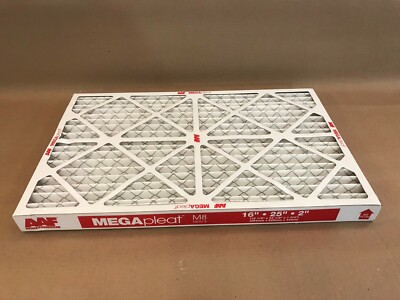 NEW AAF MEGApleat MERV 8 148-802-600 16x25x2 Filter 12-Case | eBay