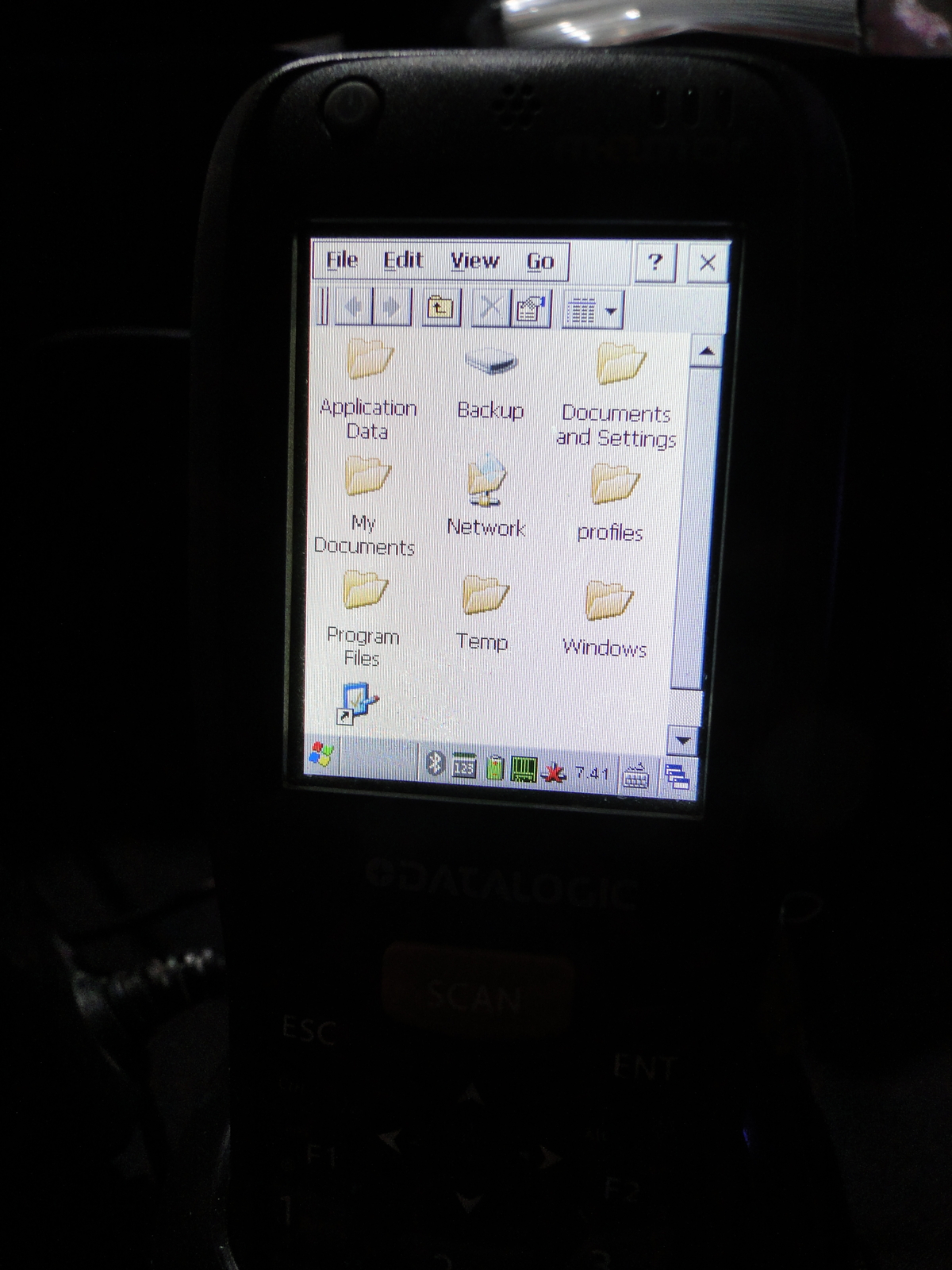 Working Datalogic memor X3 scanner and dock charger Windows CE Core 6.0 ...