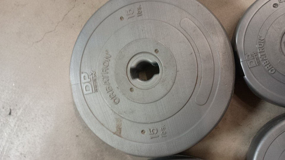 Lot of 4: Orbatron Free Weights 5 LB and 15 LB | eBay