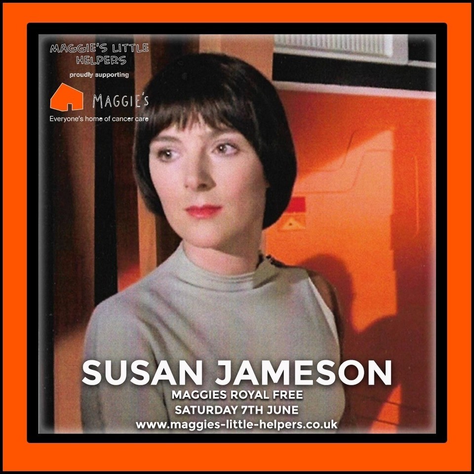 Susan Jameson In Person signed 10"x8" photo - Juliet Mackie - Space ...