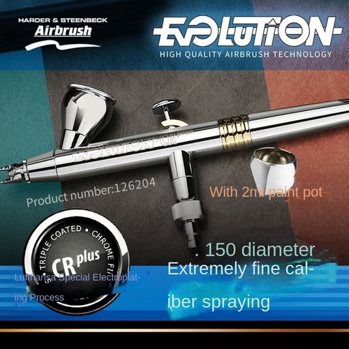Harder & Steenbeck 126204 Evolution CR Plus 0.15mm Airbrush Model ...