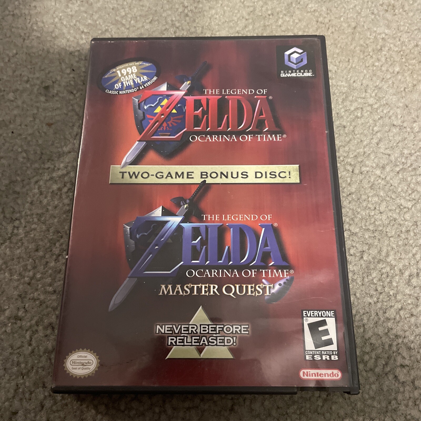 Nintendo Legend Of Zelda Ocarina Of Time GameCube CIB 70097055108 | eBay