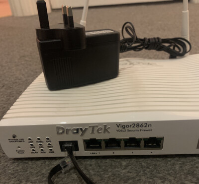 Draytek Vigor 2862n with 2 X Draytek 810 Access Points | eBay