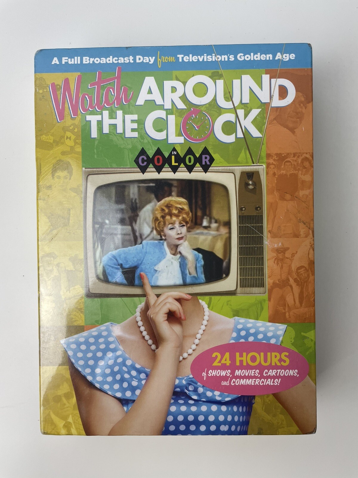 Watch Around The Clock DVD 24 Hours TVs Golden Age Movies Cartoons ...