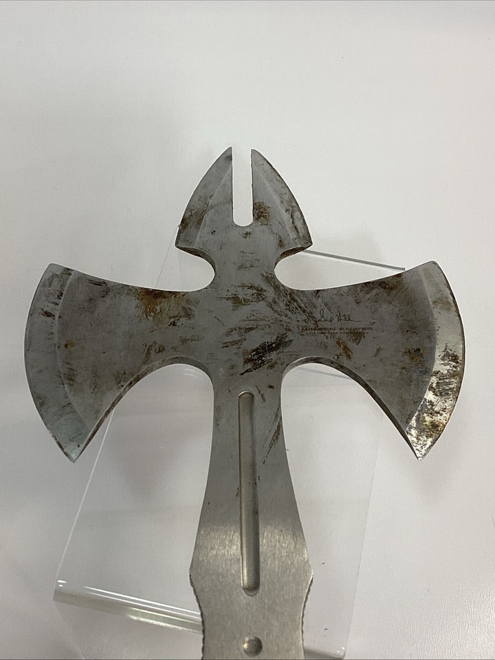 Hibben Knives Throwing Axe GH2013 - With Leather Sheath - Custom Design ...