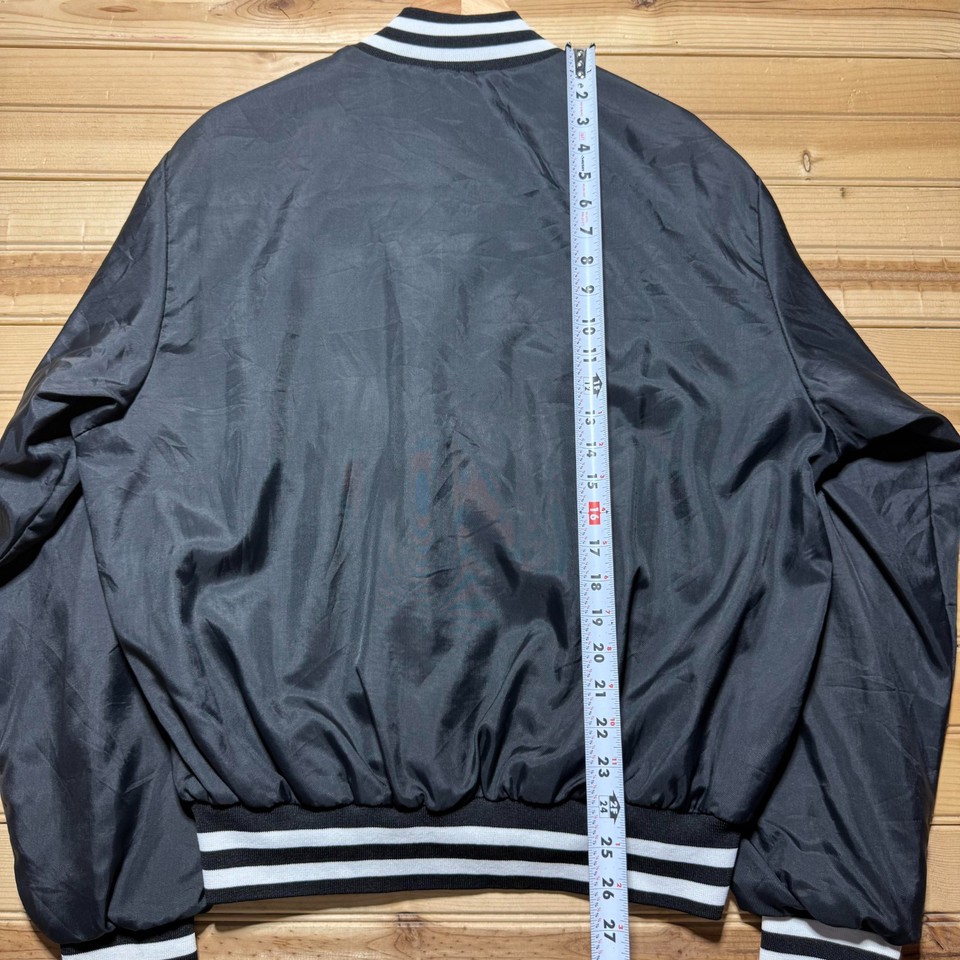 Vintage 70s 80s Hertz Corporate Uniform Logo Patch Satin Bomber Jacket ...